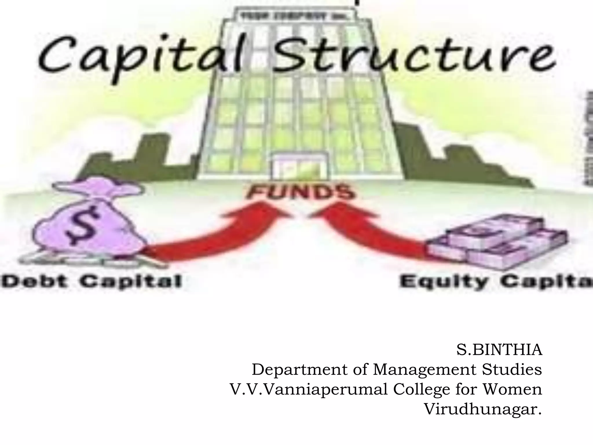 Capital structure | PPTX