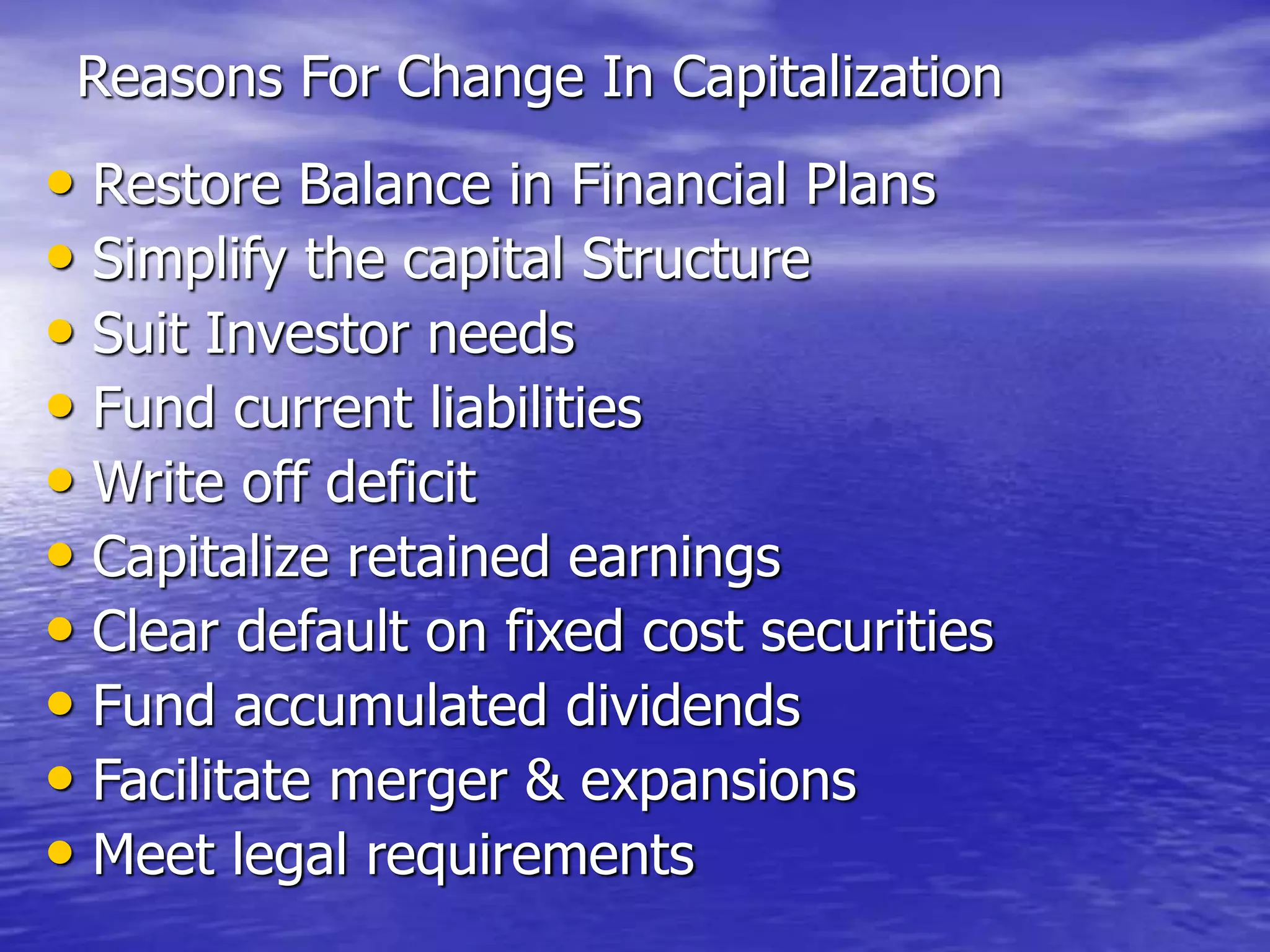 Capital structure | PPT
