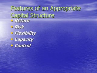 Capital structure | PPT