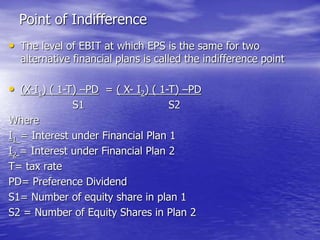 Capital structure | PPT