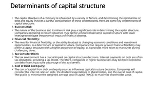 Capital Structure defination meaning and benifits | PPTX