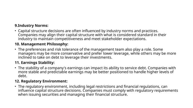Capital Structure defination meaning and benifits | PPTX