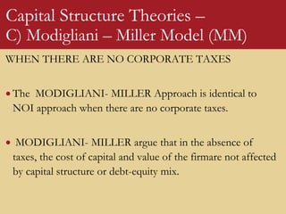 Capital Structure - Concept and Theories.ppt