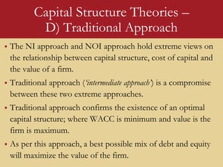 Capital Structure - Concept and Theories.ppt