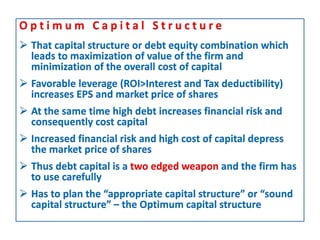 Capital structure 1 | PPTX