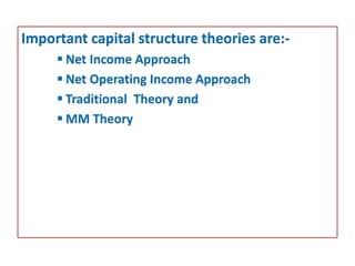 Capital structure 1 | PPTX
