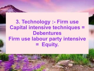 CAPITAL STRUCTURE ppt bba ipu business , financial management , capital ...
