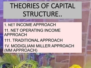 CAPITAL STRUCTURE ppt bba ipu business , financial management , capital ...