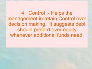 CAPITAL STRUCTURE ppt bba ipu business , financial management , capital ...