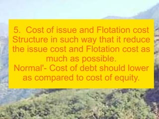 CAPITAL STRUCTURE ppt bba ipu business , financial management , capital ...