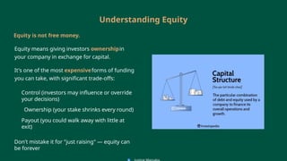 Capital Structure 101 ; Equity Explained | PPTX