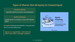 Capital Structure 101 ; Equity Explained | PPTX