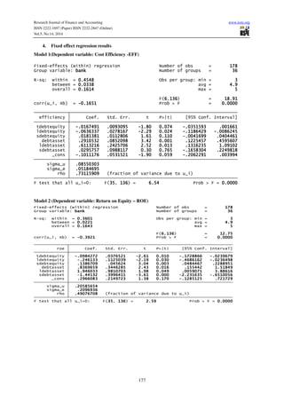 Capital structure and firm performance evidences from | PDF