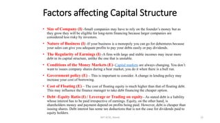 Capital structure and Leverage with problems | PPTX
