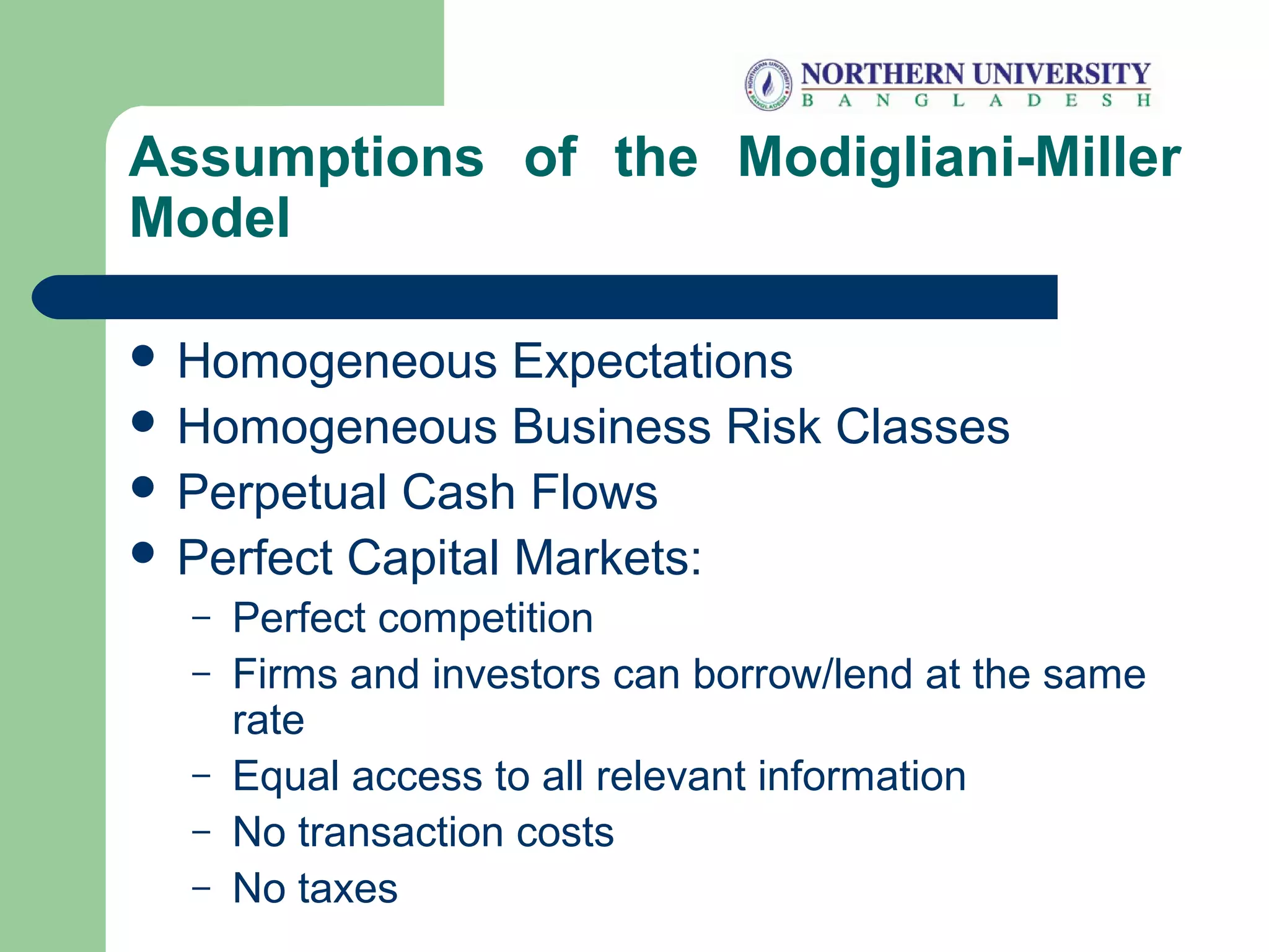 Capital structure basic concepts | PPT