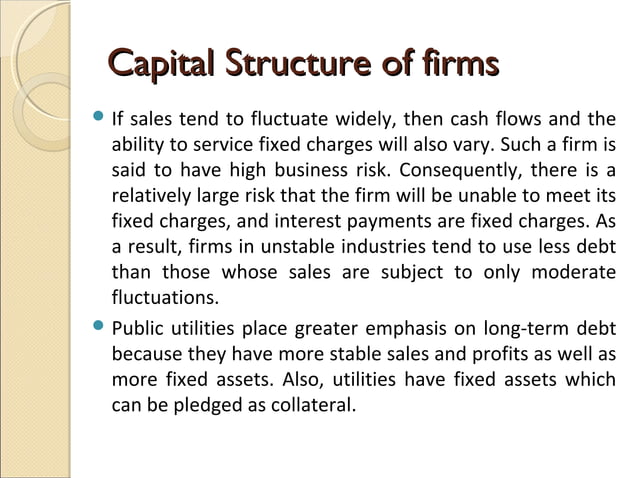 Capital structure decision | PPT