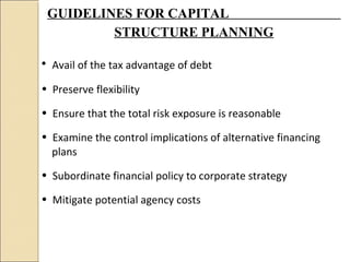 Capital structure decision | PPT