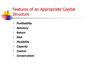 Capital structure defenition | PPT