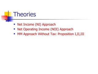 Capital structure defenition | PPT | Stocks and Bonds | Personal Investing