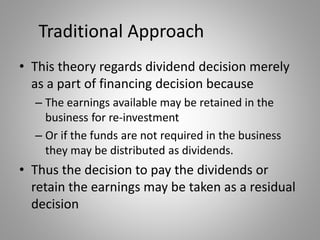 Capital Structure & Dividend Policy | PPTX