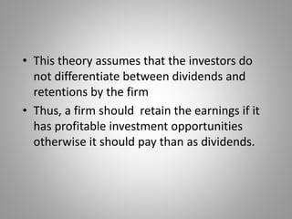 Capital Structure & Dividend Policy | PPTX