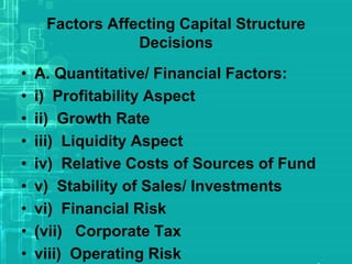 Capital structure | PPT
