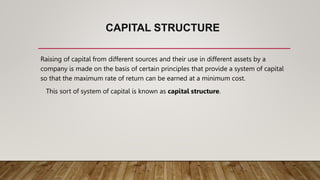 Capital Structure INTRO NI and NOI .pptx