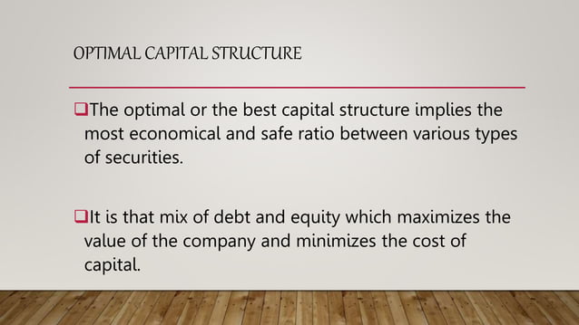 Capital Structure INTRO NI and NOI .pptx