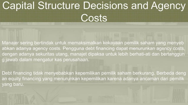Capital Structure Policy/abshor.marantika/Dea Ivana Chrysti/3-04 | PPT