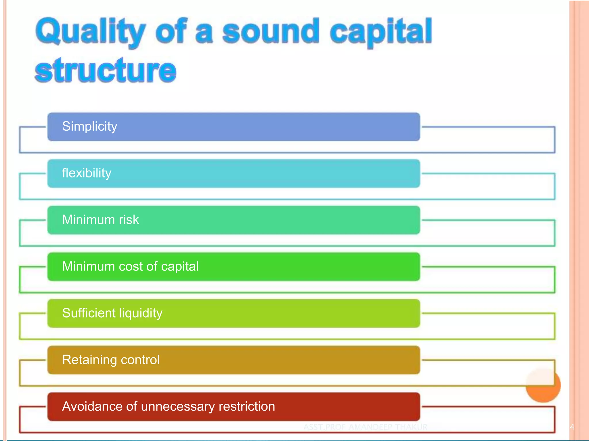 Capital structure theories | PPTX
