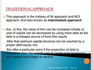 Capital structure theories | PPTX