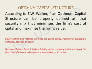 Capital structure problems 1 | PPTX