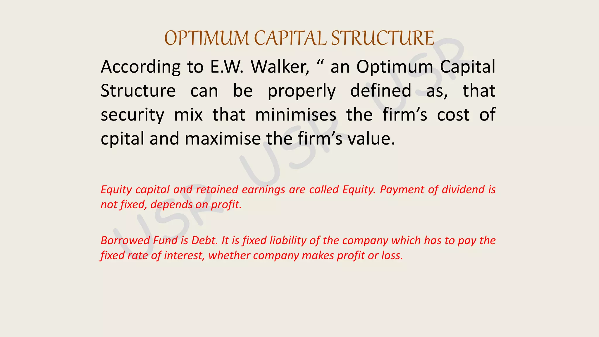 Capital structure problems 2 | PPTX
