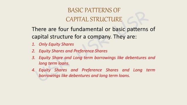 Capital structure problems 2 | PPTX