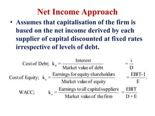 Capital structure theories 1 | PPT | Free Download
