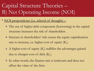 Capital Structure Theories | PPT
