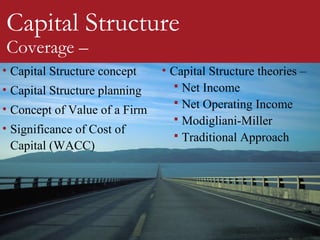 Capital Structure Theories | PPT