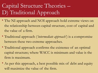 Capital Structure Theories | PPT