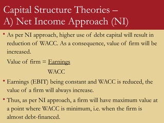 Capital Structure Theories | PPT