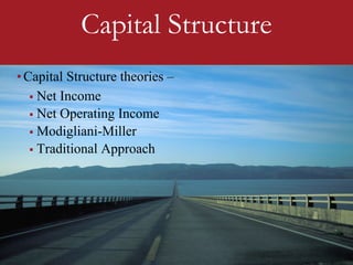 Capital Structure Theories Notes For BBA Students | PDF
