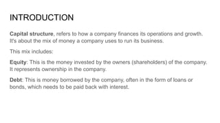 Capital Structure Theories and Approaches.pptx