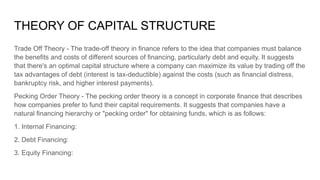 Capital Structure Theories and Approaches.pptx