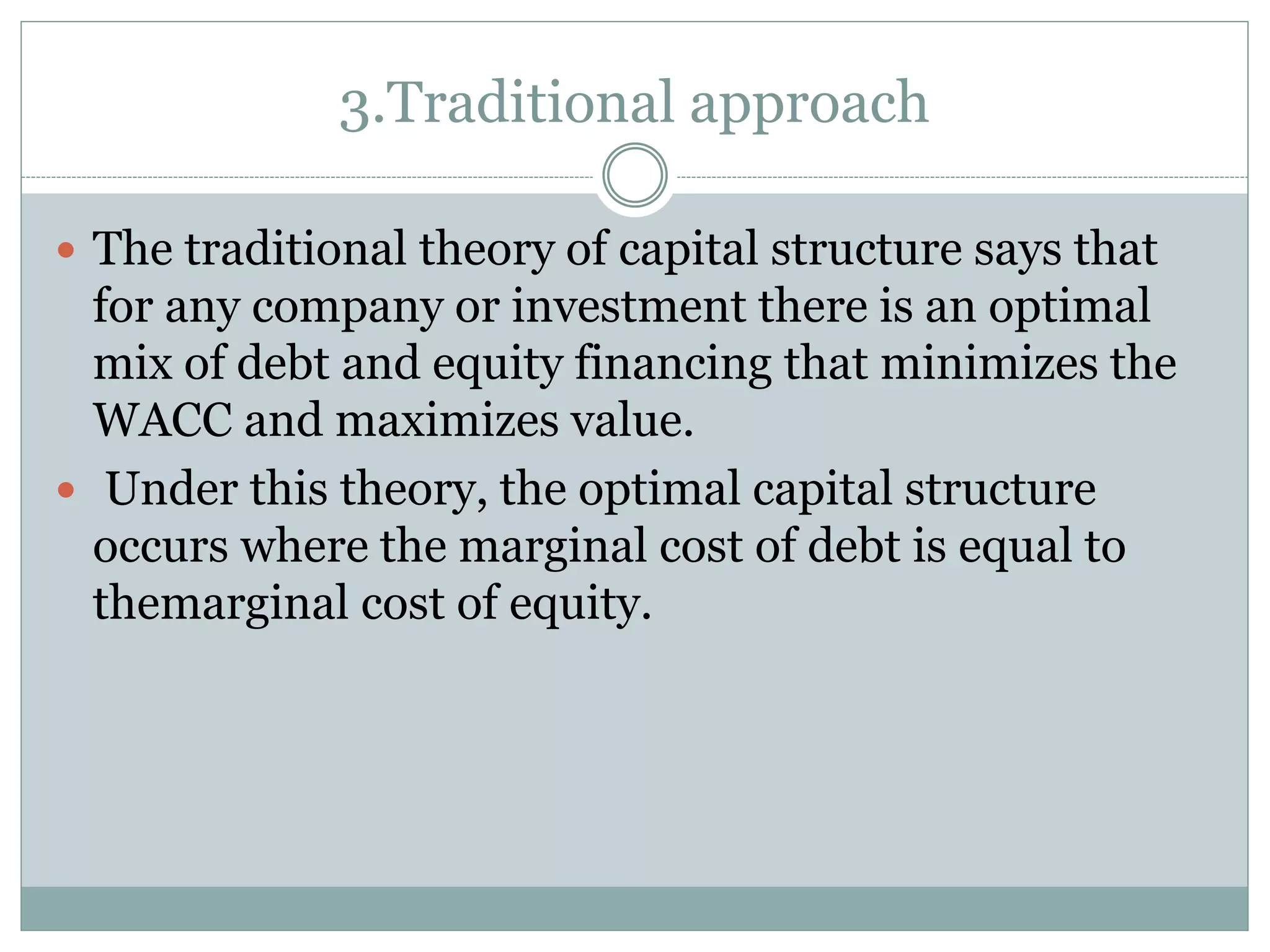 Capital structure theories with numericals. | PPTX