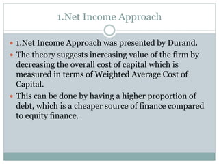 Capital structure theories with numericals. | PPTX
