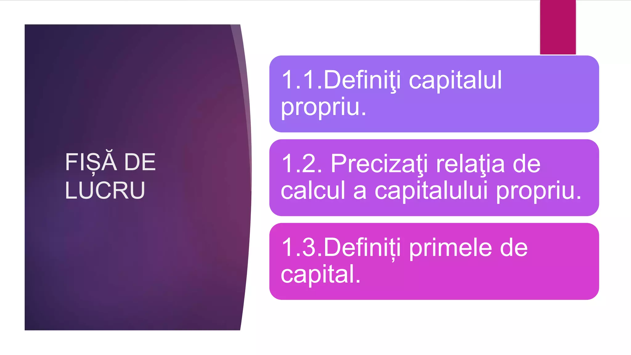 Capitalul propriu | PPTX