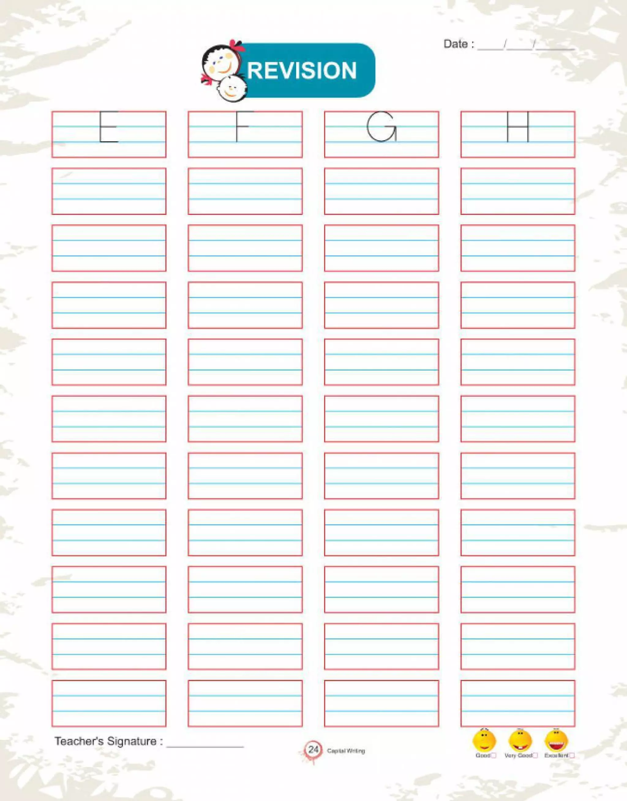 Capital writing Class - Nursery | PDF