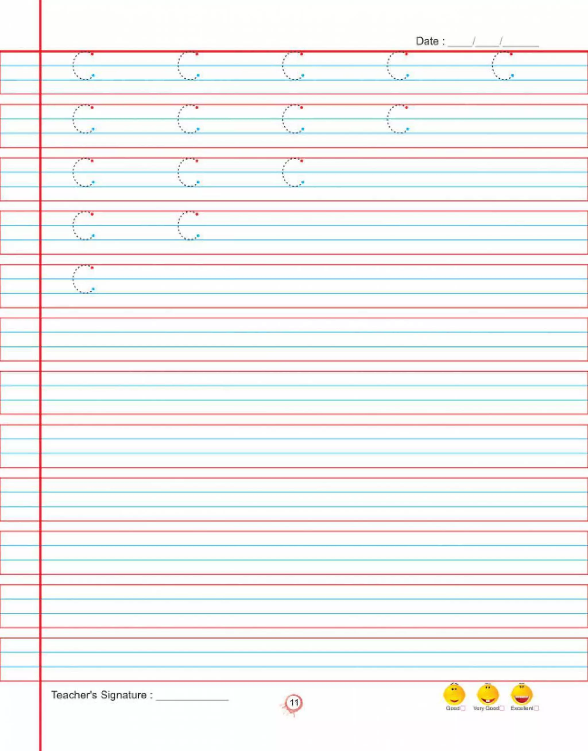 Capital writing Class - Nursery | PDF