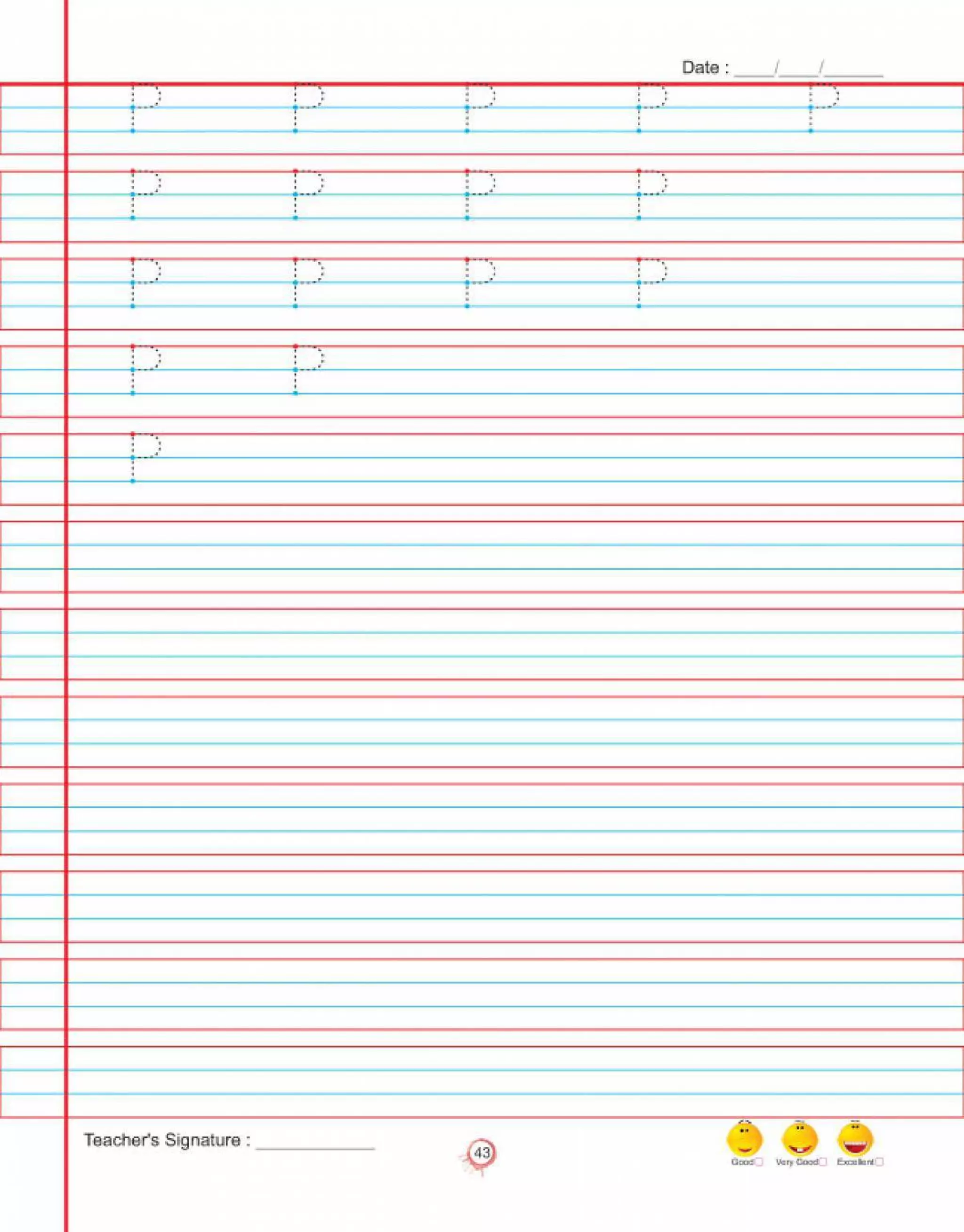 Capital writing Class - Nursery | PDF