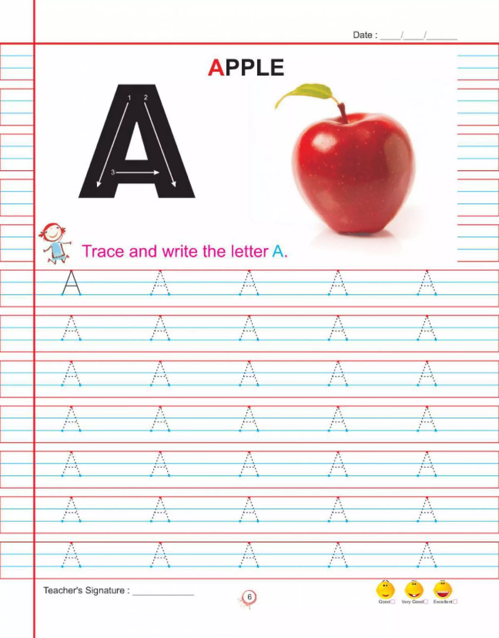 Capital writing Class - Nursery | PDF