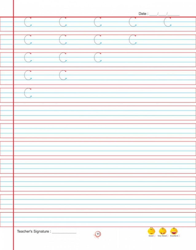 Capital writing Class - Nursery | PDF